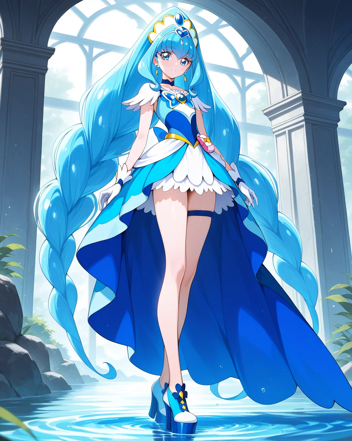 Masterpiece,best quality,amazing quality,(precure),1girl,full body ...