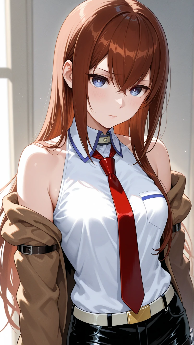Makise Kurisu, tank - SeaArt AI