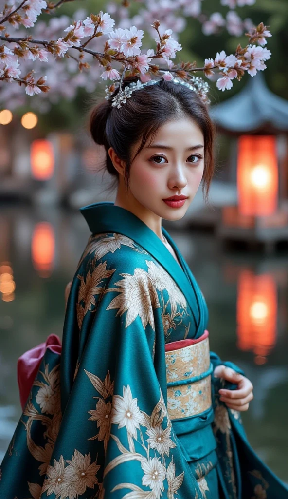 Utamaro's Ukiyo-e 、Beautiful Ukiyo-e composition、HD、4K、8k、16k - SeaArt AI