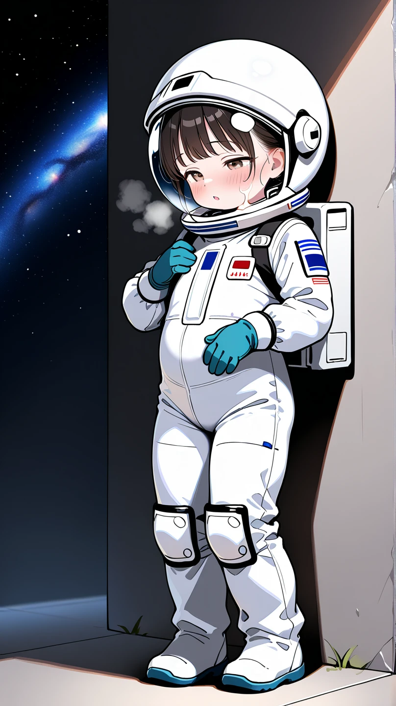 Adorable , loli ,fullbody,spacesuit , space_helmet , gloves,princess - SeaArt AI