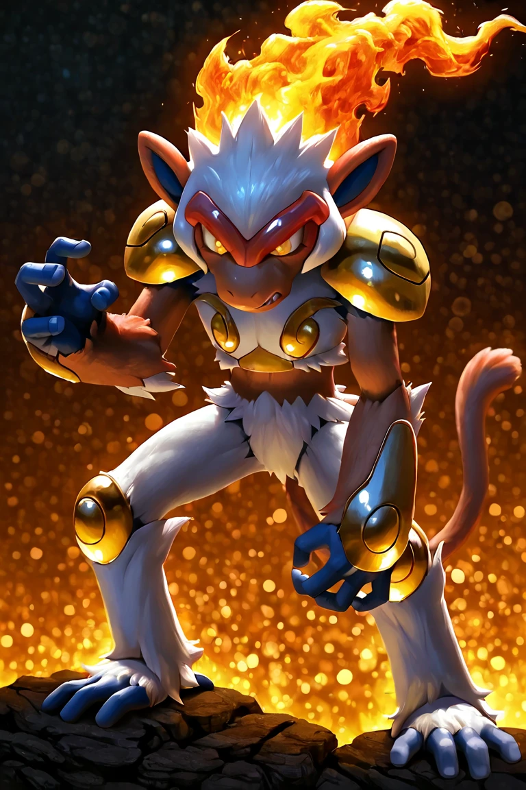 Pokémon(creature),Infernape(Pokémon),(succulent：1.5),anime-style ...