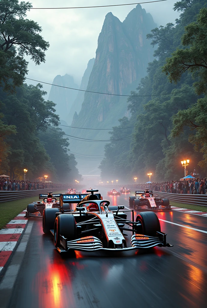 Magic F1 race - SeaArt AI