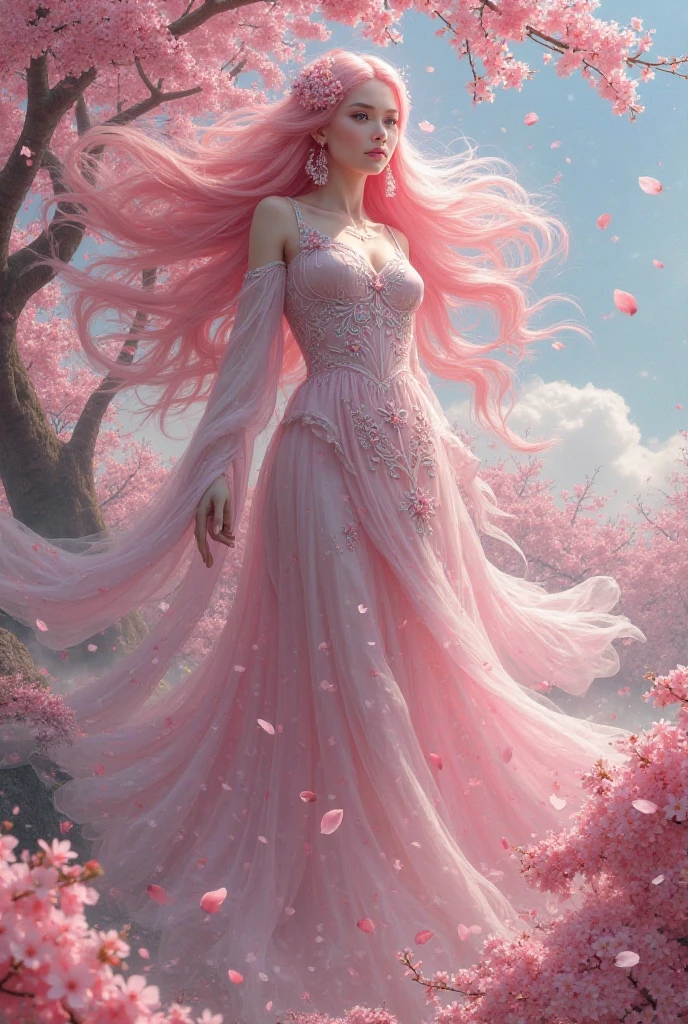 Giantess sakura - SeaArt AI