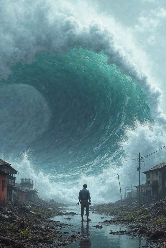 Tsunami, how to create it, how to prevent it, risks and damage - SeaArt AI
