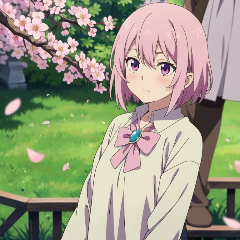 Image is a digital illustration in an anime style, featuring a young ...