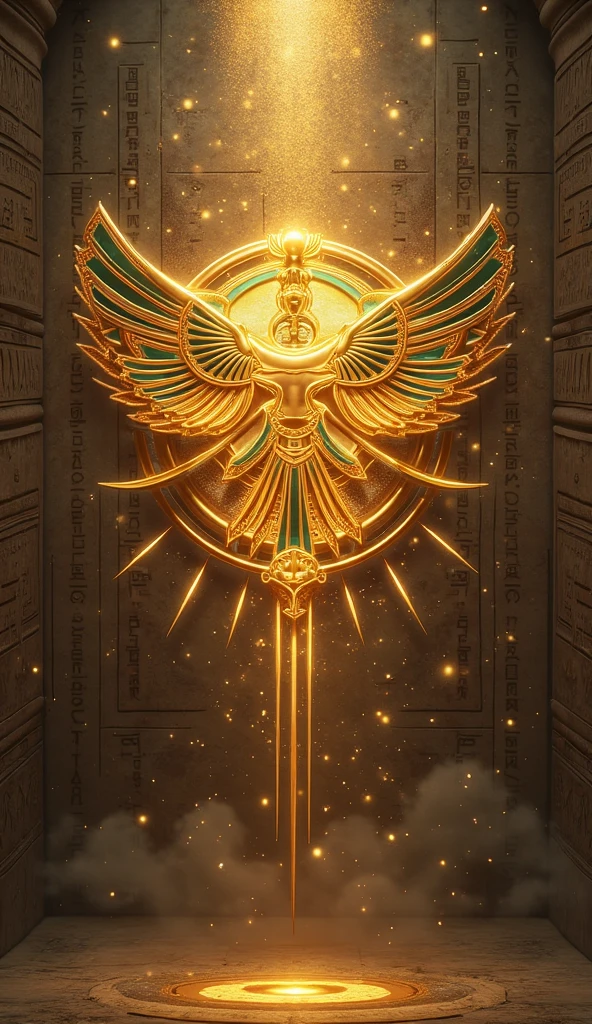 **"Design the Egyptian Eye of Horus symbol in a hyper-realistic style ...