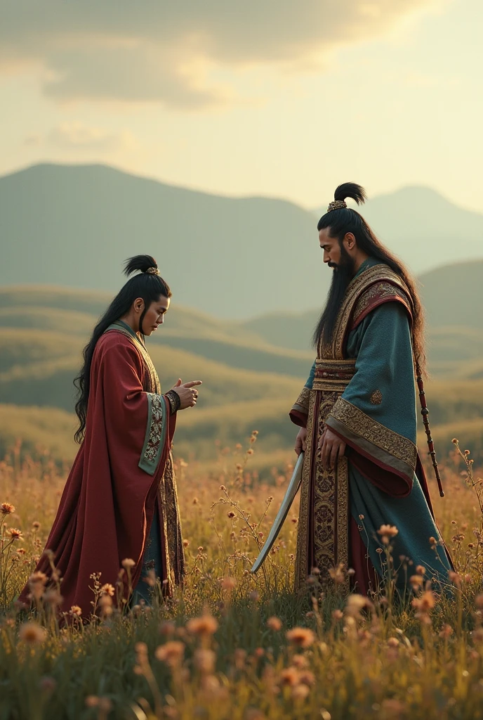 Emperor Gao-tzu was forced to bow to the Gong ruler in the field ...