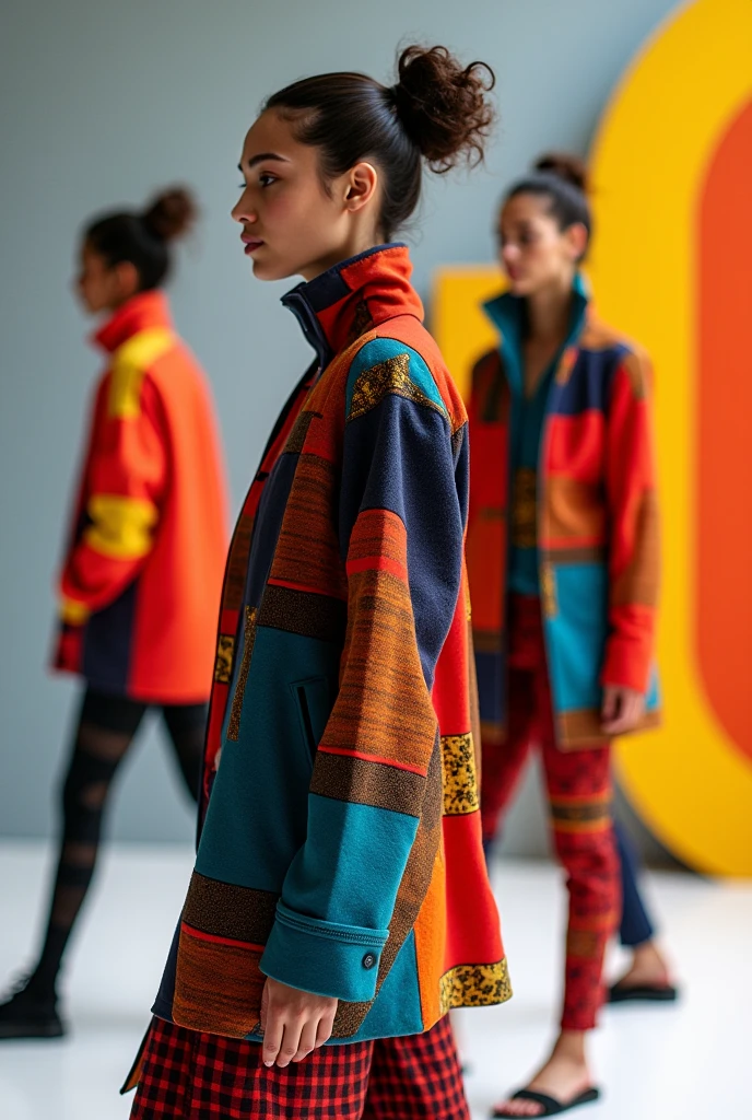 Create a fashion collection of 10 designs inspired by the art of Carlos ...