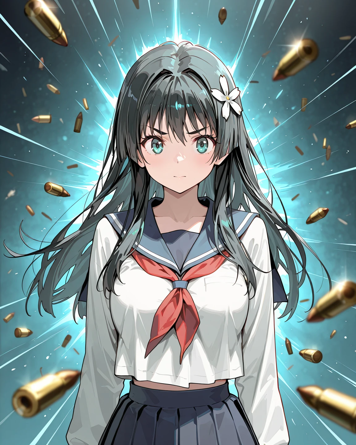 Bullet Time Dodge, Saten Ruiko, masterpiece, highest quality - SeaArt AI