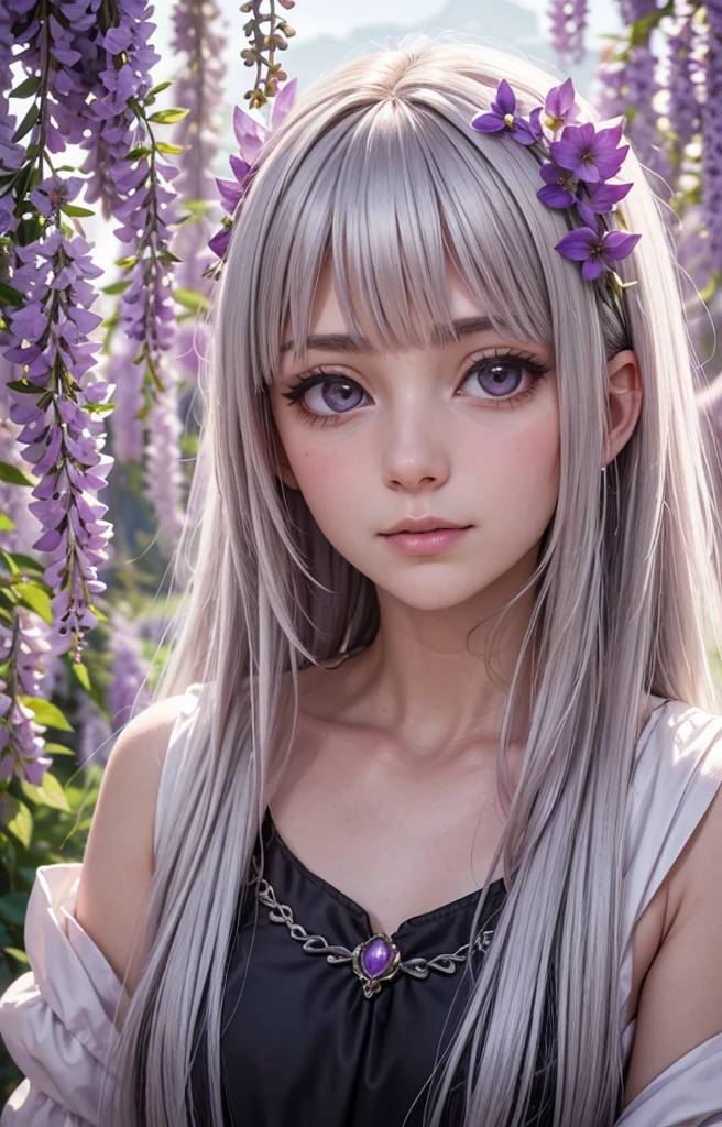 Princess syalis from sleepy princess in demon castle, detailed portrait ...