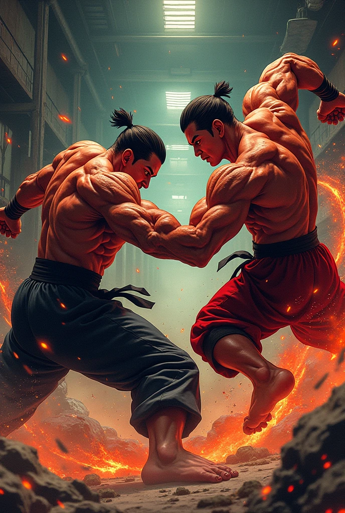 Baki style - SeaArt AI