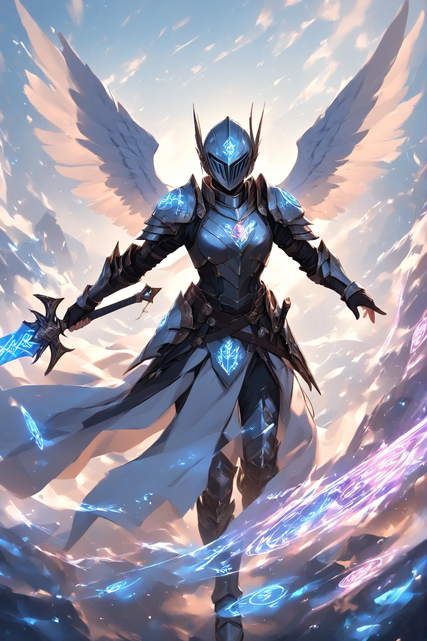 Glowing Runes、Glowing Rune Circle、Glowing Rune Armor、Glowing Rune Sword ...