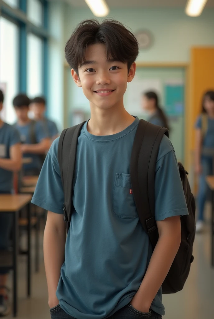 High school boy - SeaArt AI