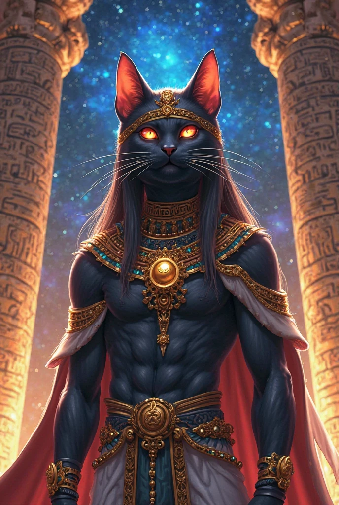 Uzui Tengen anime Bastet version - SeaArt AI