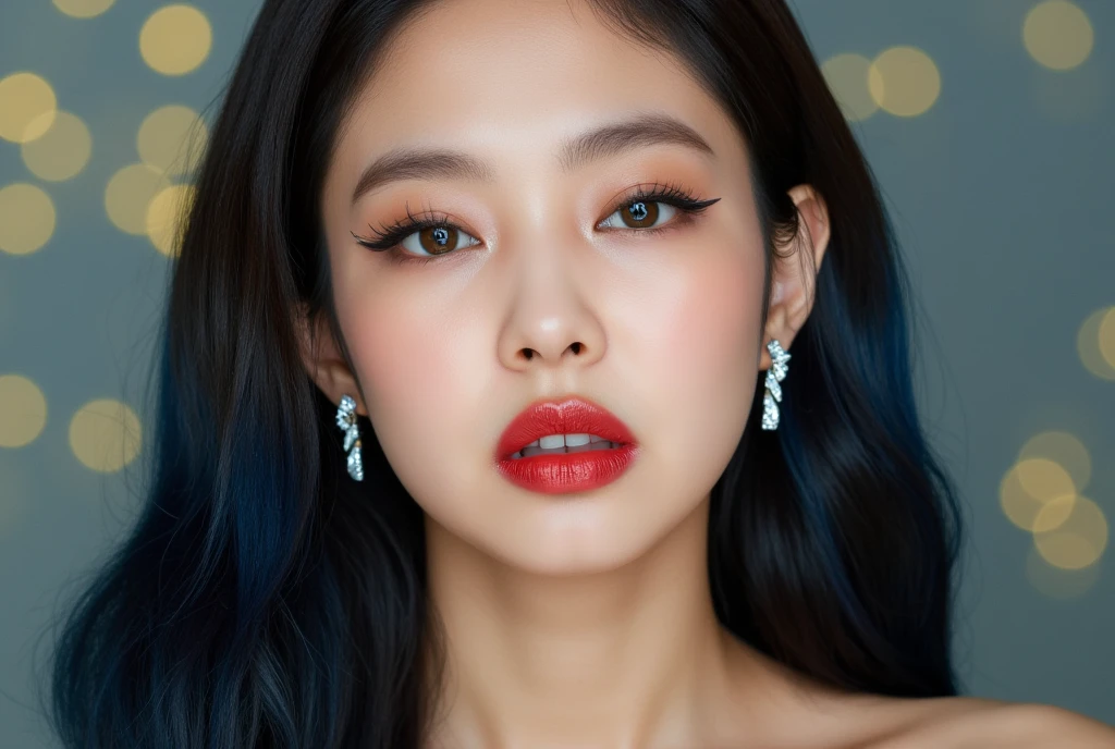 "A mesmerizing Korean beauty dominates the frame in an extreme close ...