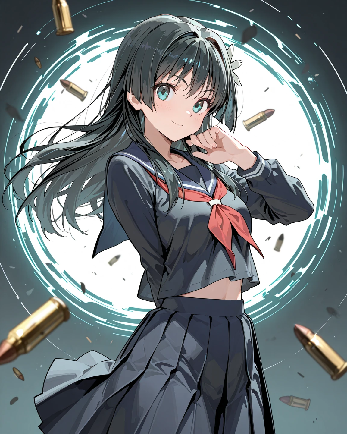 Bullet Time Dodge, Saten Ruiko, masterpiece, highest quality - SeaArt AI