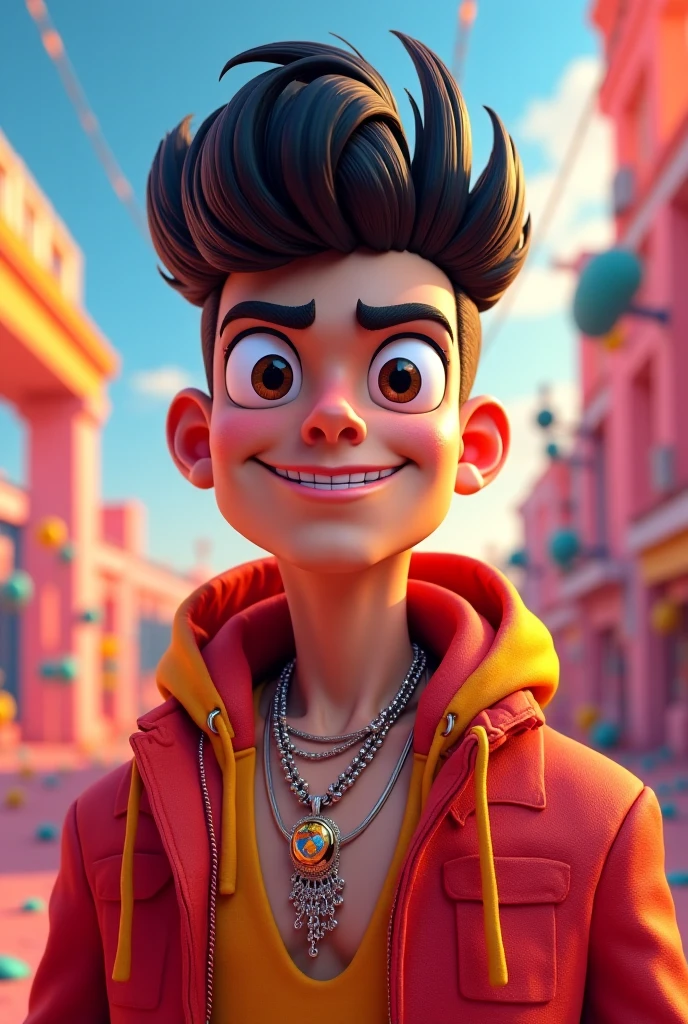 An animated image of Bad Bunny - SeaArt AI