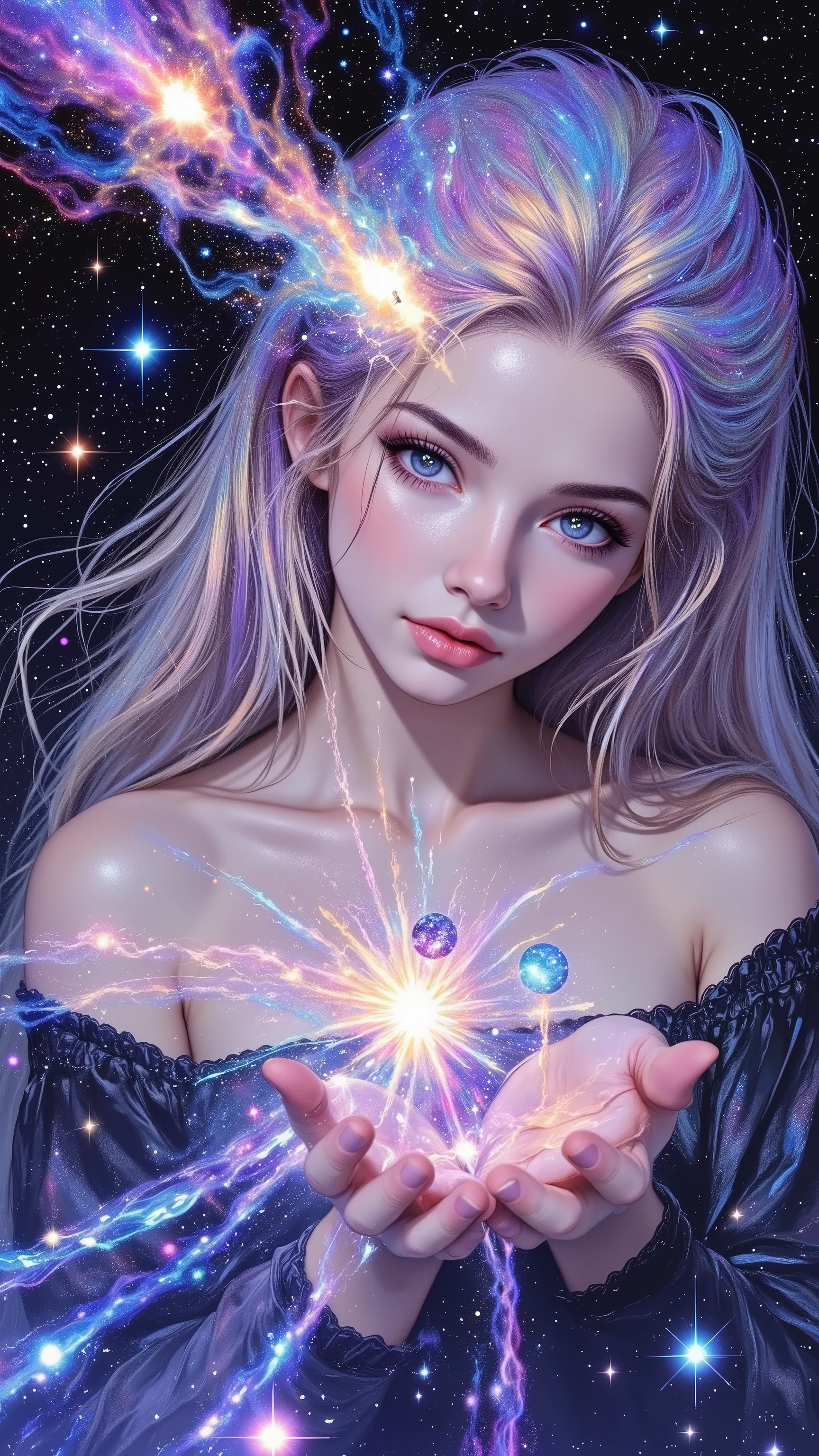 "Please create a picture with a fantastical and reassuring composition - SeaArt AI