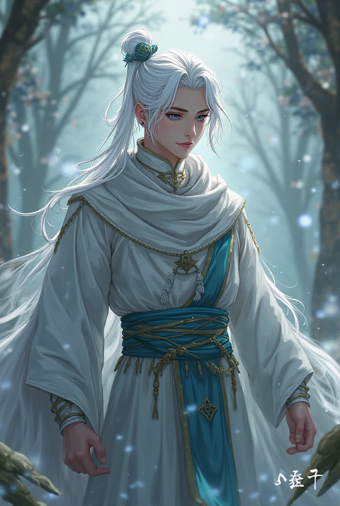 Tạo hình ảnh It's First Sorcerer - Last Name: Karma Name: Gray Age ...