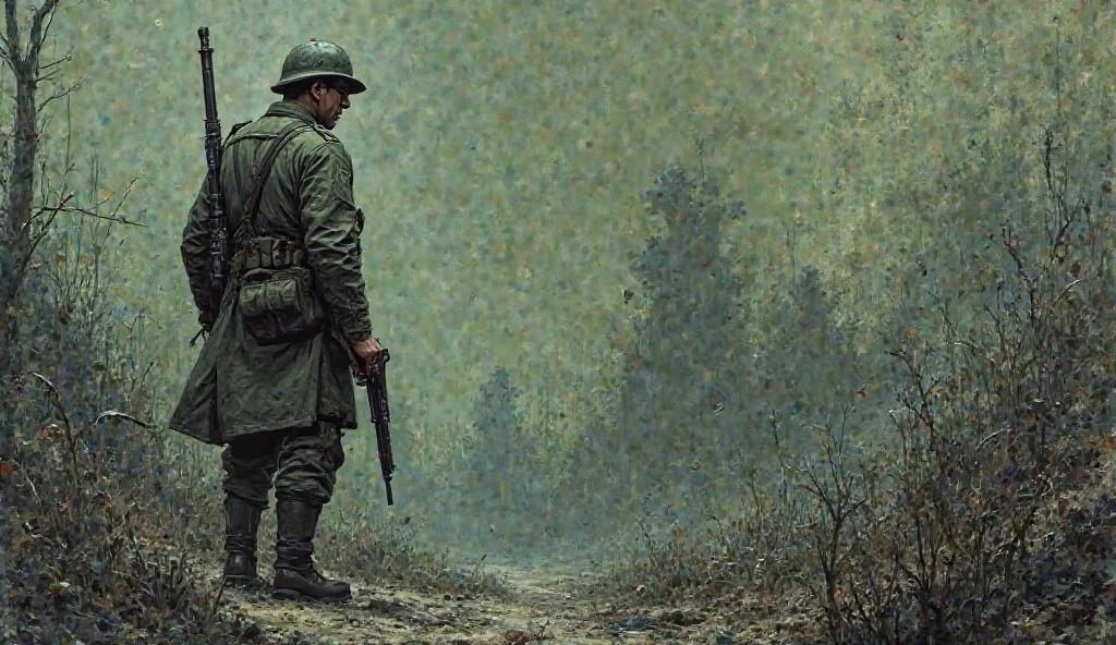 A modern comic book-style illustration, inspired by the gritty tones of ...