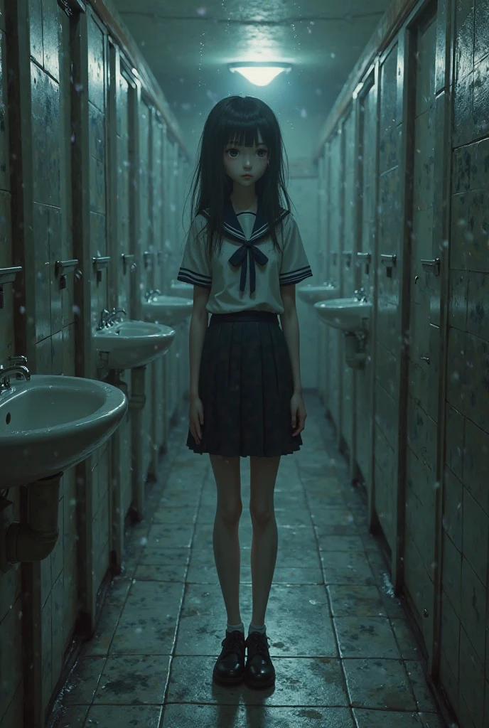 toilet Hanako-san(High school girl version) - SeaArt AI