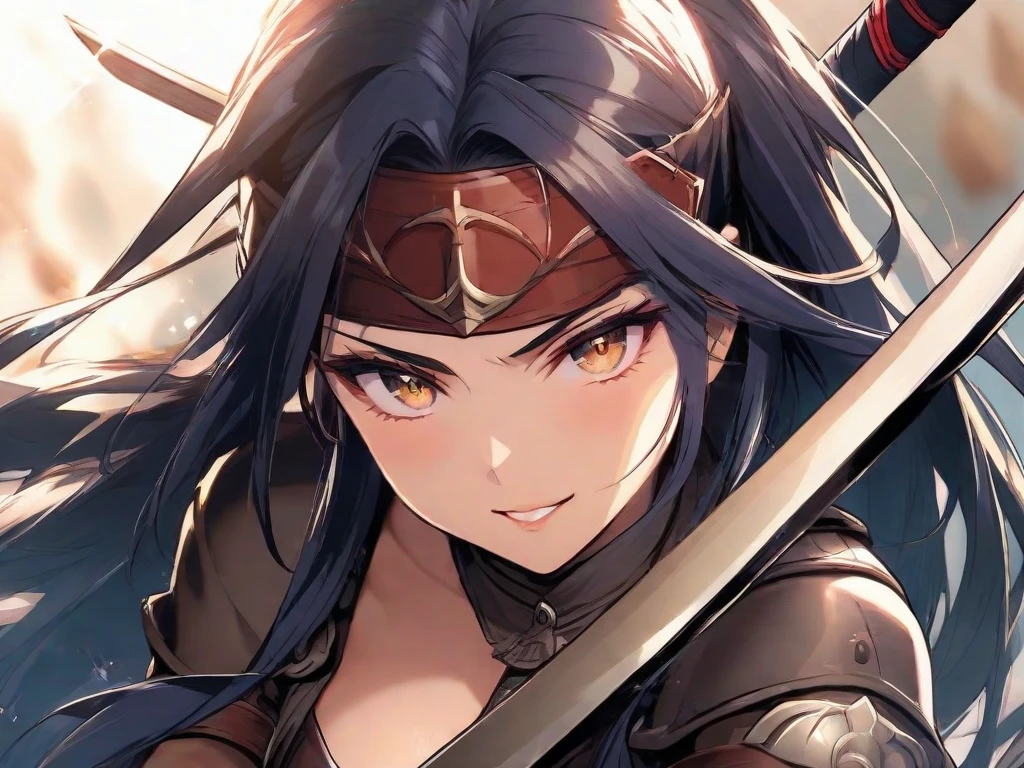 Swords woman - SeaArt AI