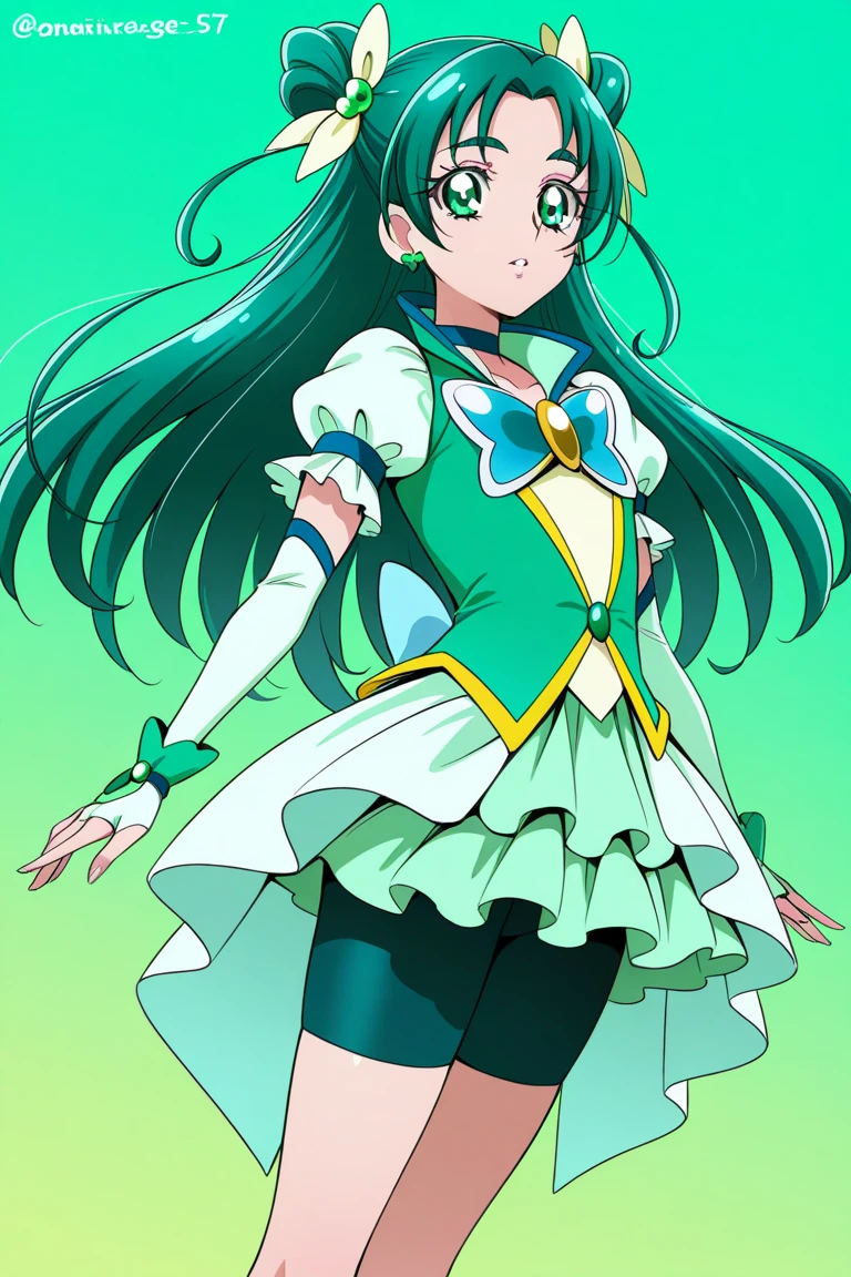 precure yes!_precure_es!_precure_5_gogo! akimoto_komachi cure - SeaArt AI