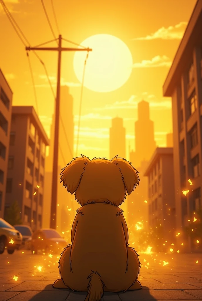 Olar Seves - Episode 1: The Chosen Light Opening Scene A golden sky ...