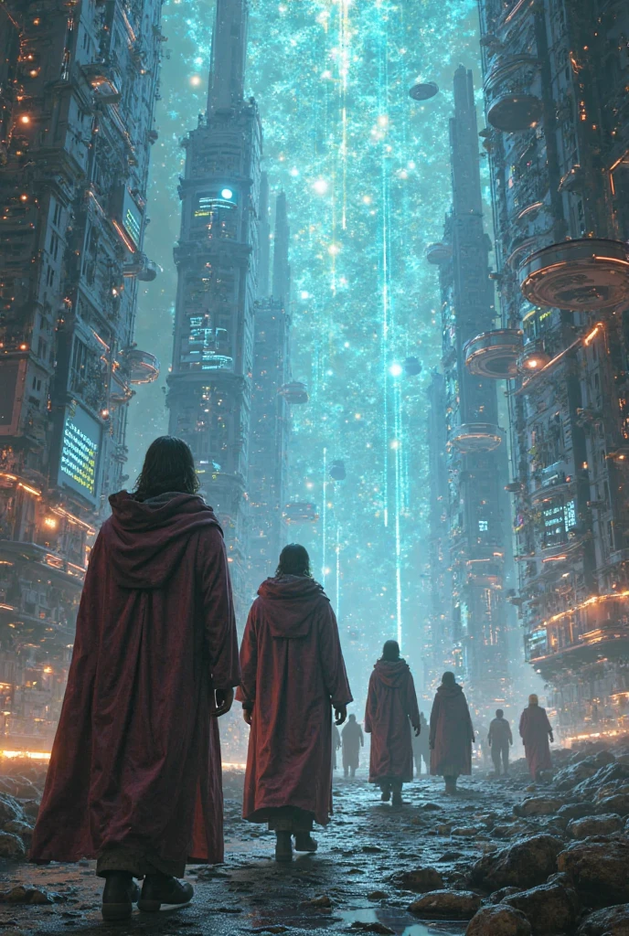 Christian disciples pass through AI world - SeaArt AI