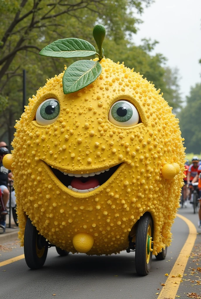 Imagine a brimming with freshness parading on the roads of the Tour de ...