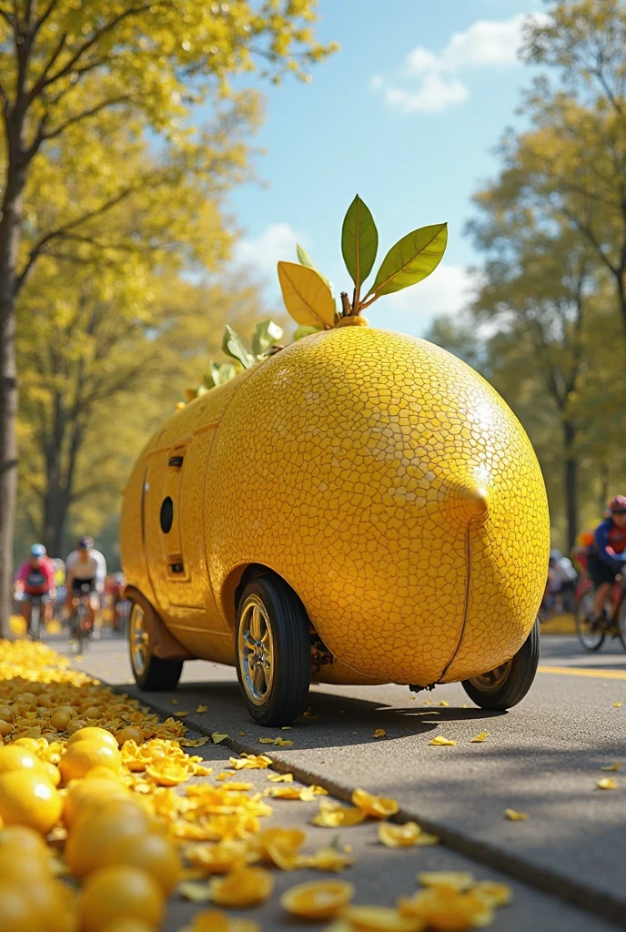 Imagine a brimming with freshness parading on the roads of the Tour de ...