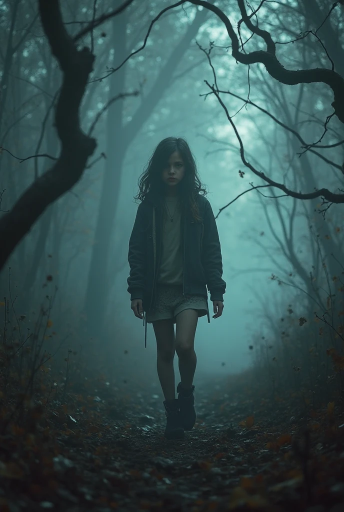 Une fille dans l'univers de stranger things - SeaArt AI