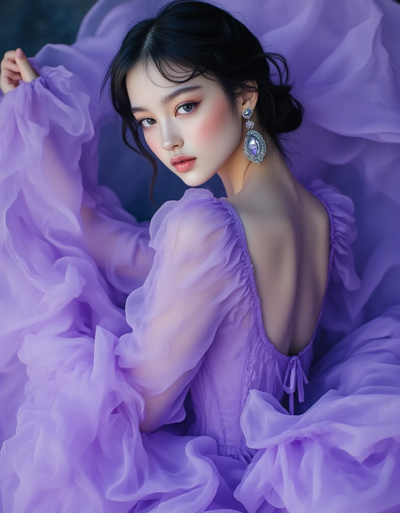 8k, 傑作, 最高品質,リアルな写真, youngwoman, elegance,傑作、diagonal side angle ...