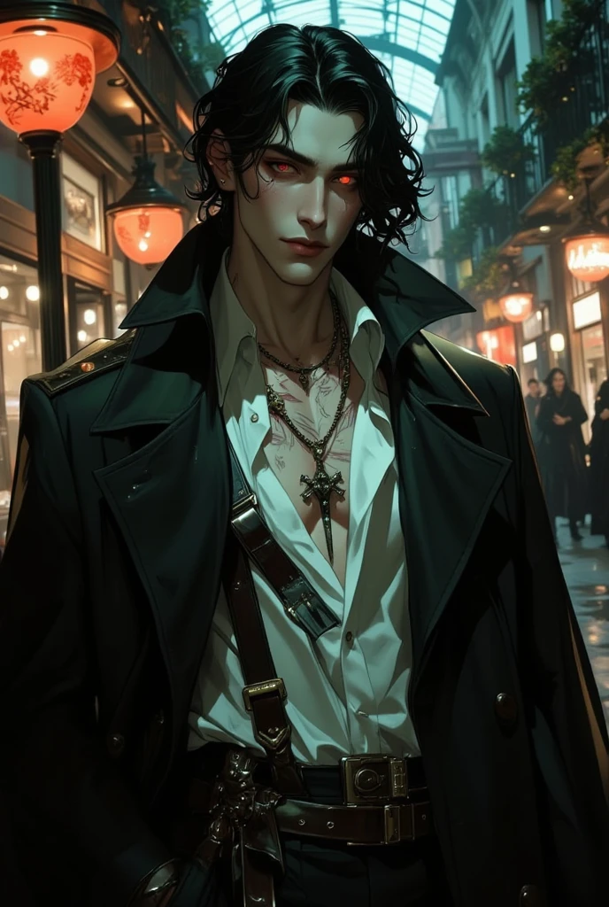 That certainly helps! So your character is a stunningly and modern ...