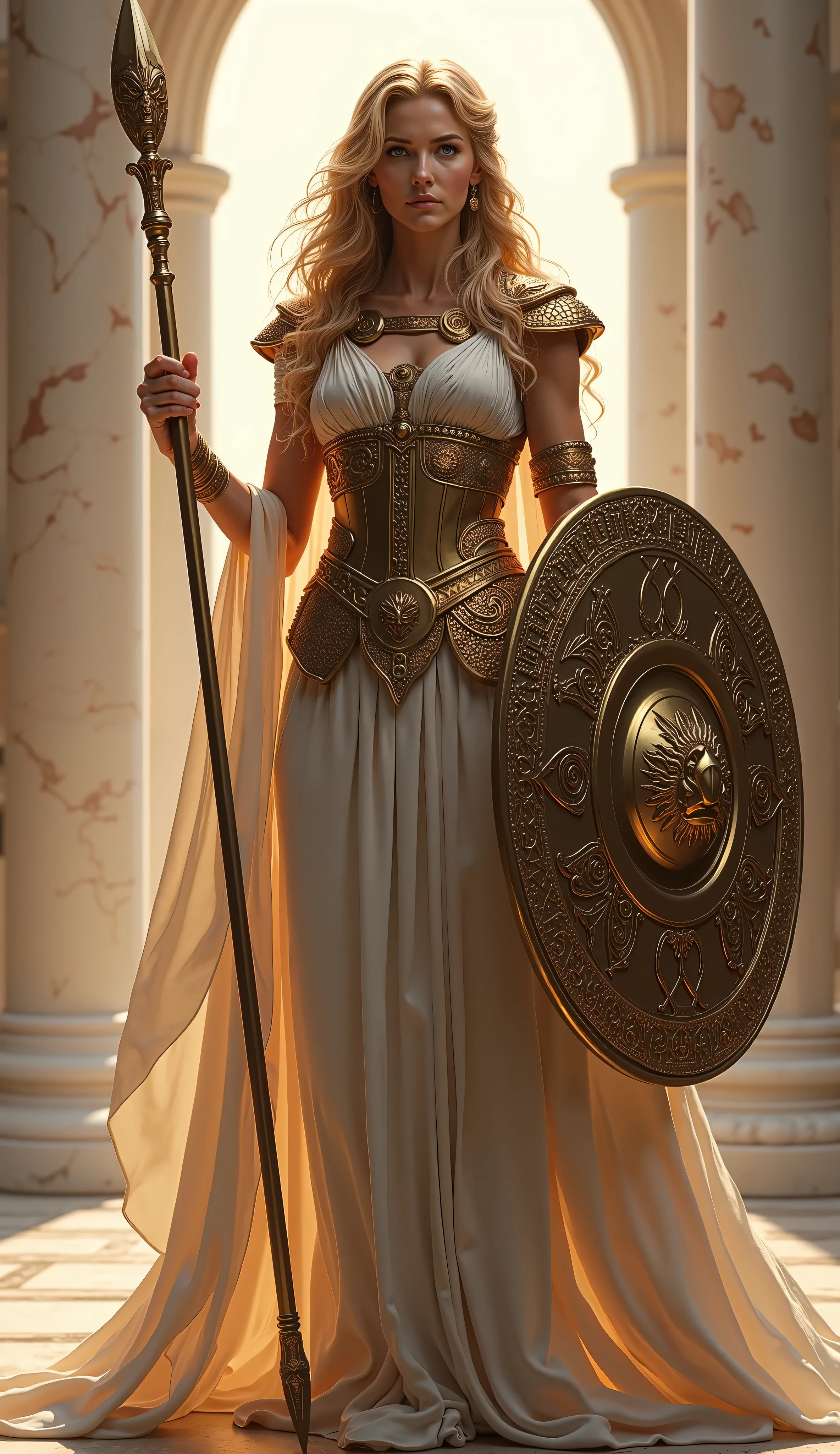 **"Goddess of Wisdom, Athena"** "In the grand halls of Mount Olympus ...
