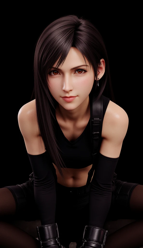 Tifa Lockhart, linda, beautiful and detailed face, realistic portrait ...