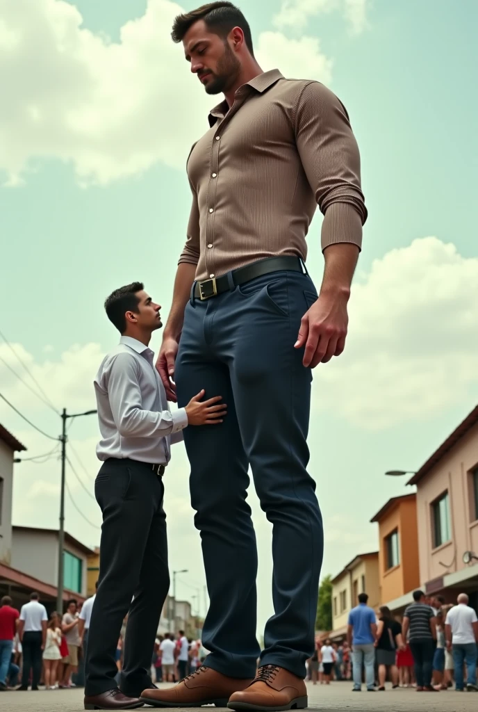Very tall man , immense and with a defined body, comprido - SeaArt AI