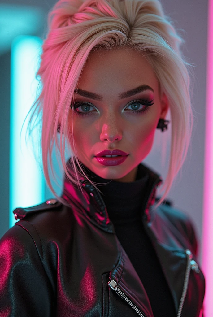 Photography by Dave Lucas, (Margo Robbie:Punk Barbie), futuristic style ...