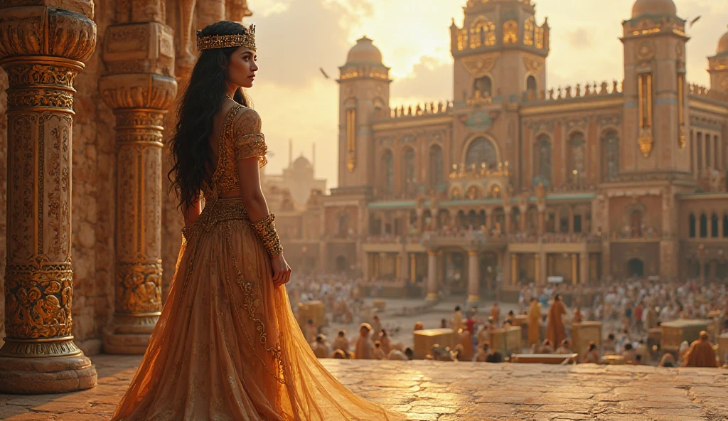 The city of Babylon is all as it was in those days a beautiful girl ...