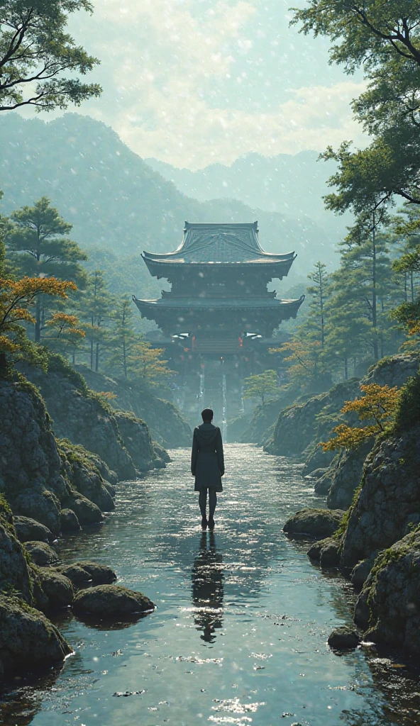 (live-action),(Kyoto in 2125 AD,Ginkakuji ),(Best Quality),(high ...