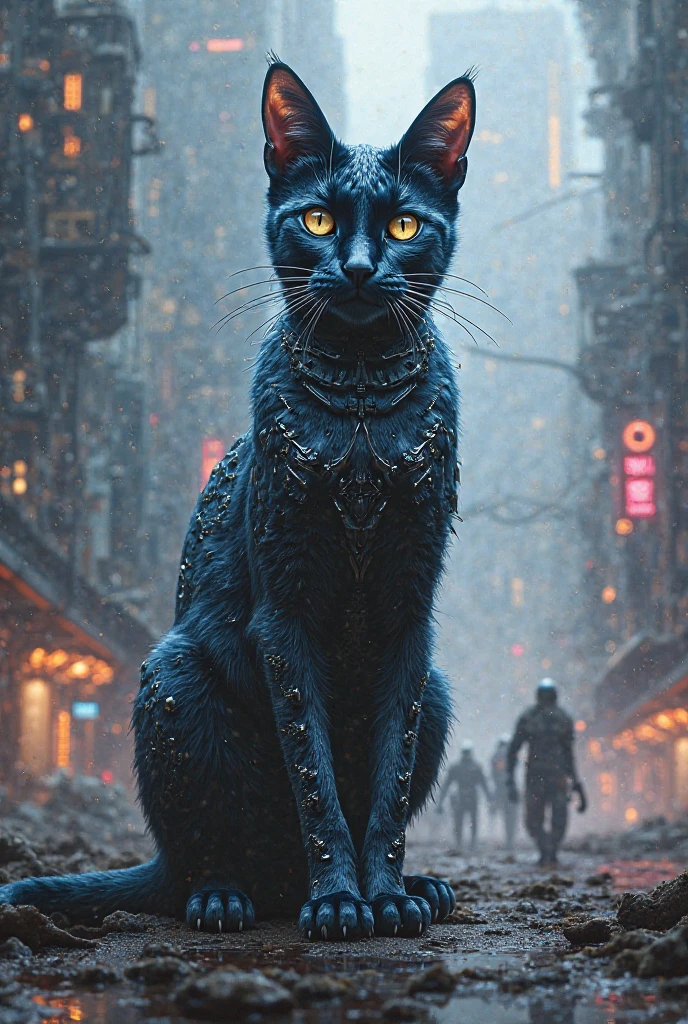 Mutant cat - SeaArt AI