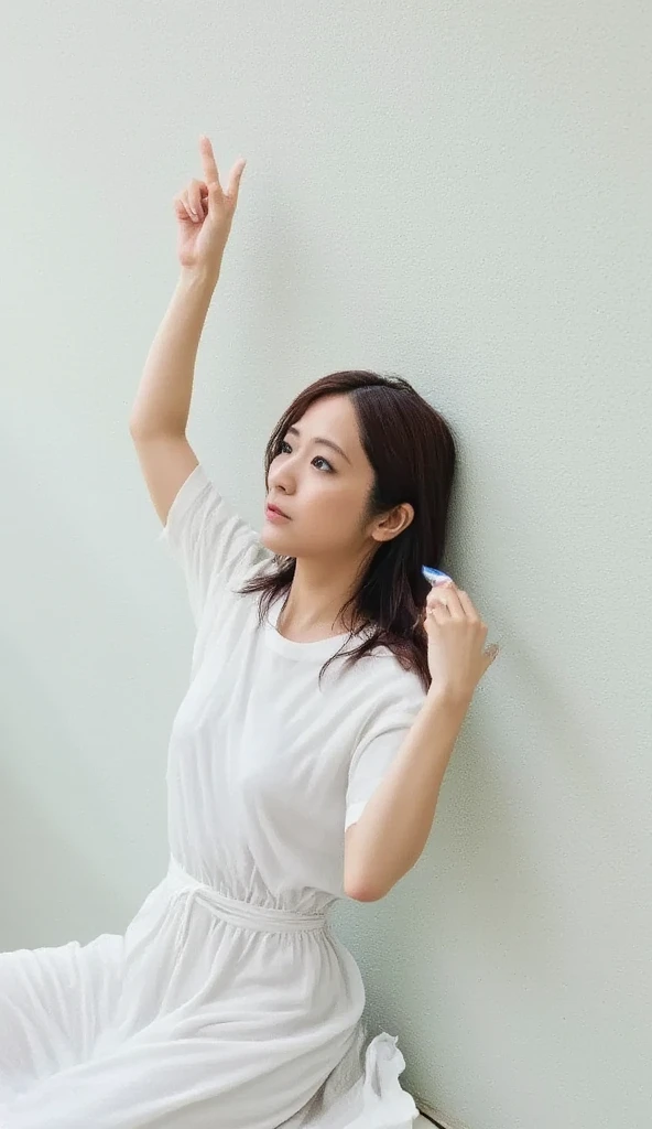 Ecstatic expressionで、woman with her head bent back , (Euphoric state ...