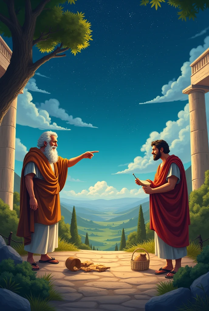 High Quality, 8K ultra HD, **Title: "Los Átomos de Leucipo y Democritus ...