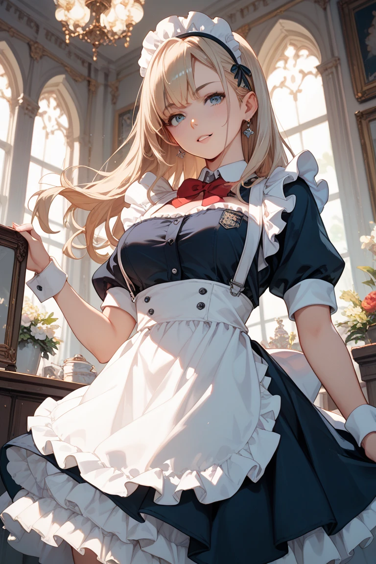 Combat maid man illustration - SeaArt AI