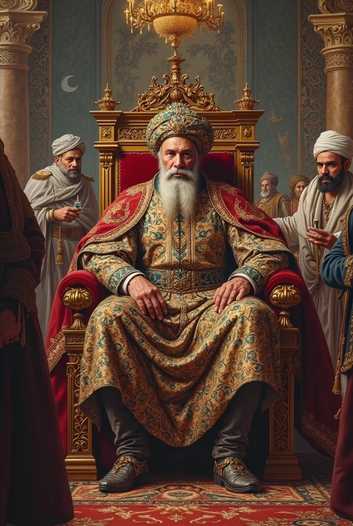 Ottoman king Osman gazi - SeaArt AI