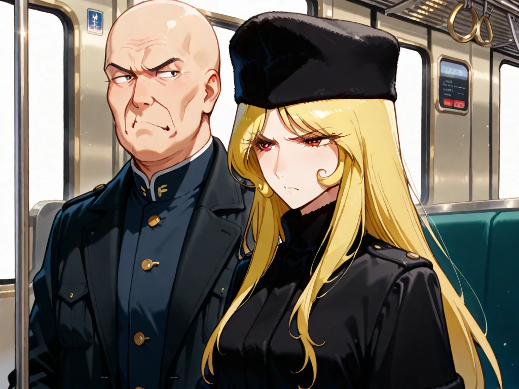 Galaxy Express 999、Maetel、one woman、Clench your fists、full body - SeaArt AI