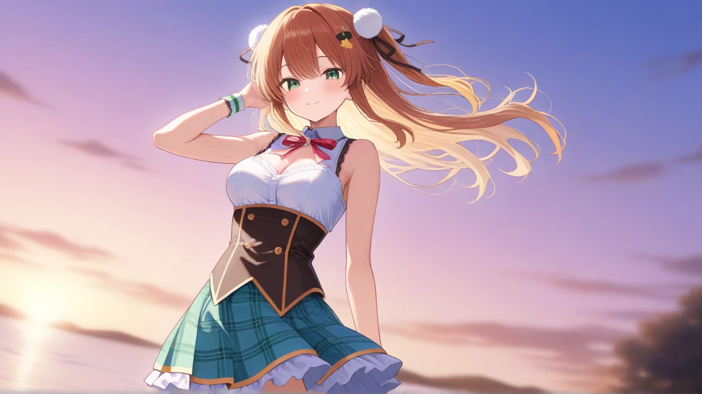 My ex-girlfriend became a VTuber」MV illustration for a vocal song called - SeaArt AI