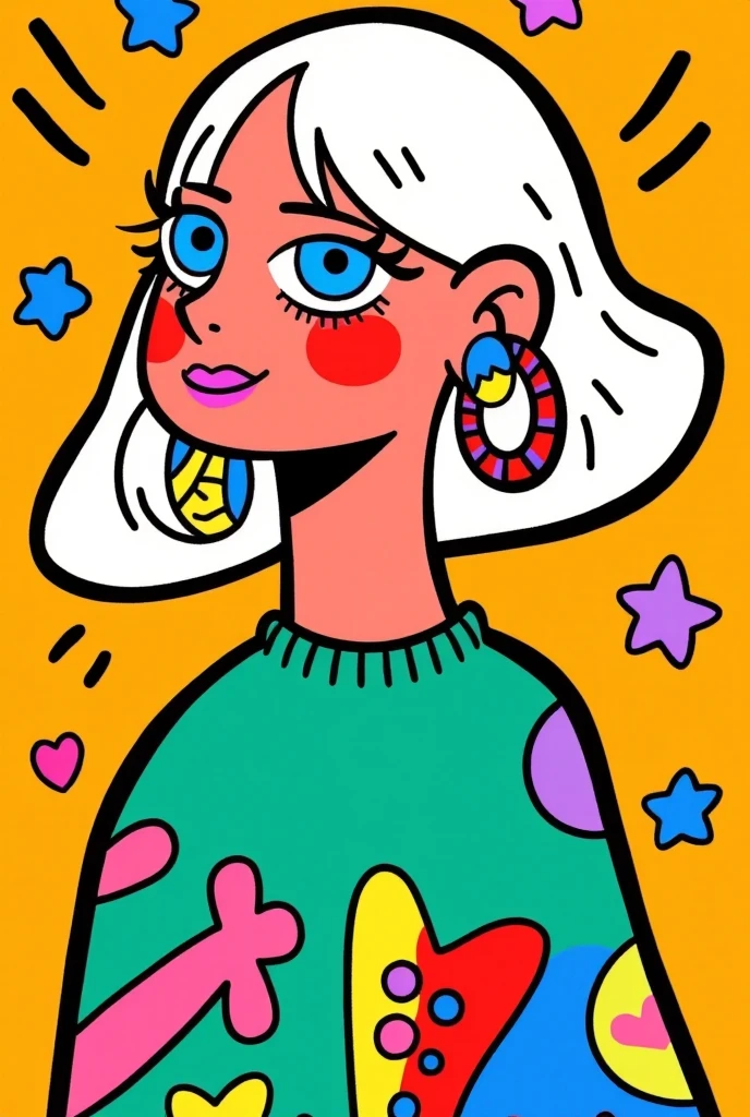 Logo design， Keith Harlin ( Keith Harlin ) style: 1 girl - SeaArt AI