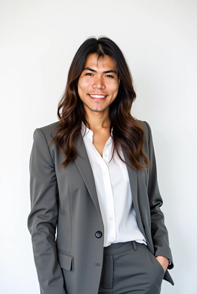 Create professional courtesy card photo with white background - SeaArt AI