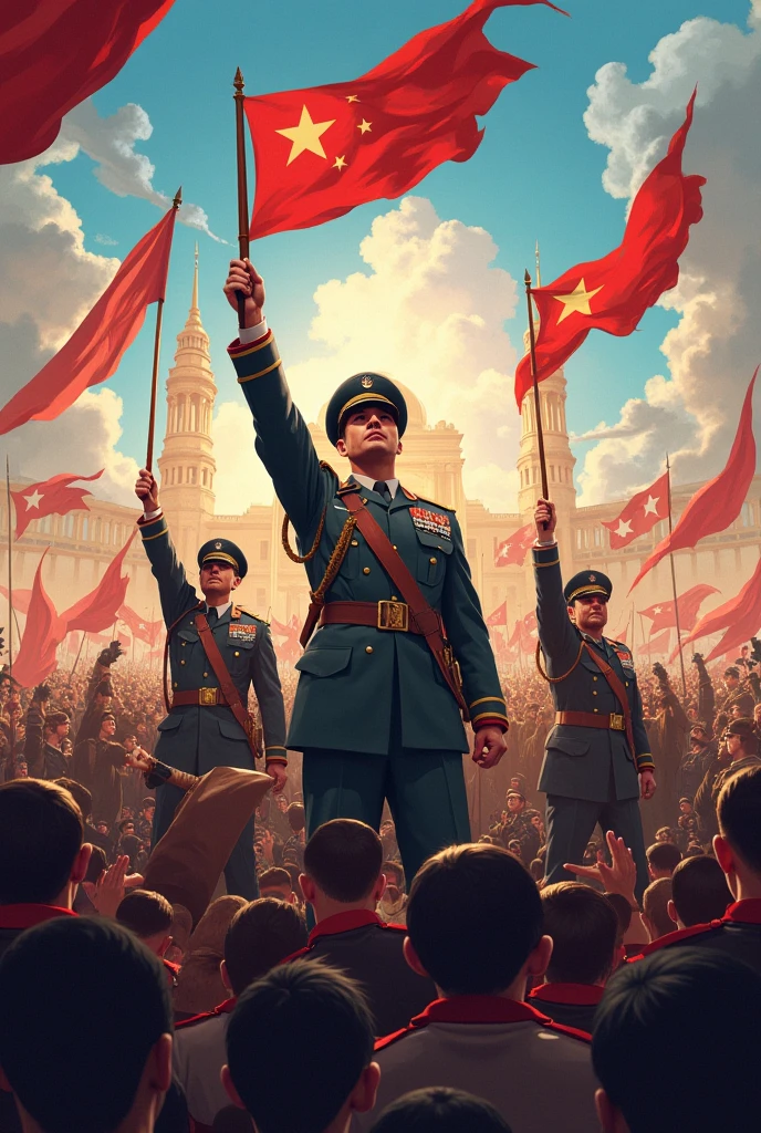 Victory Day poster - SeaArt AI